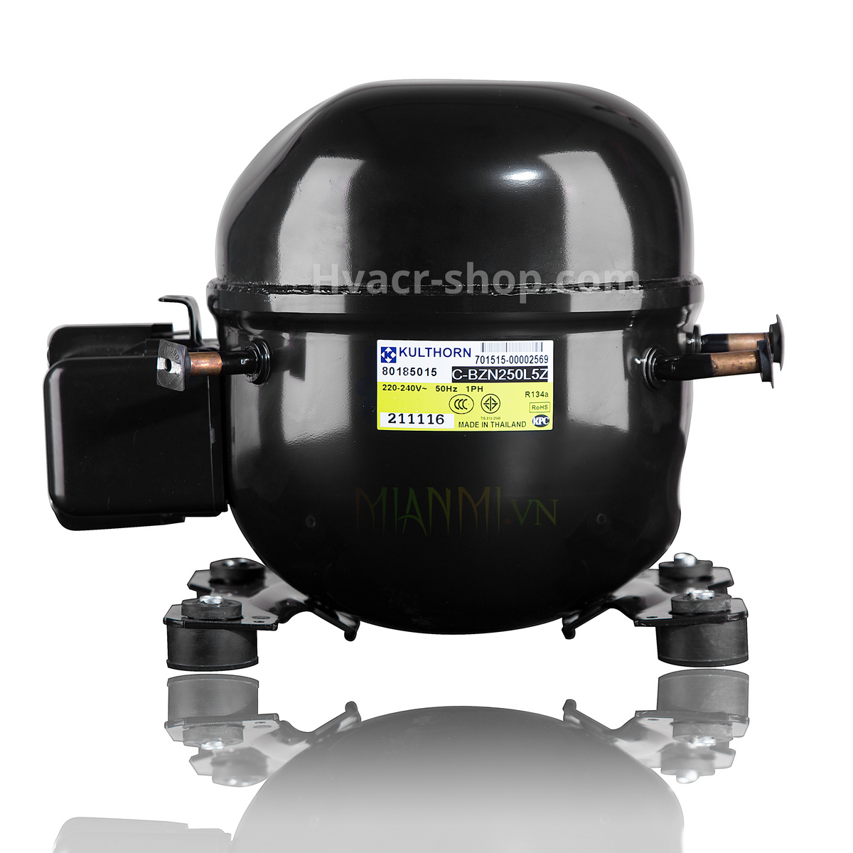 Máy nén KULTHORN C-BZN200L5R, 1/4Hp, R134a – HVACR-SHOP.COM