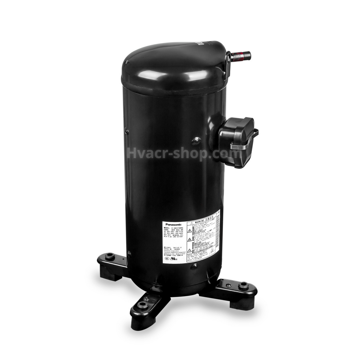 Máy nén Panasonic C-SB373H8G, 5Hp, R22, có cân bằng dầu – HVACR-SHOP.COM